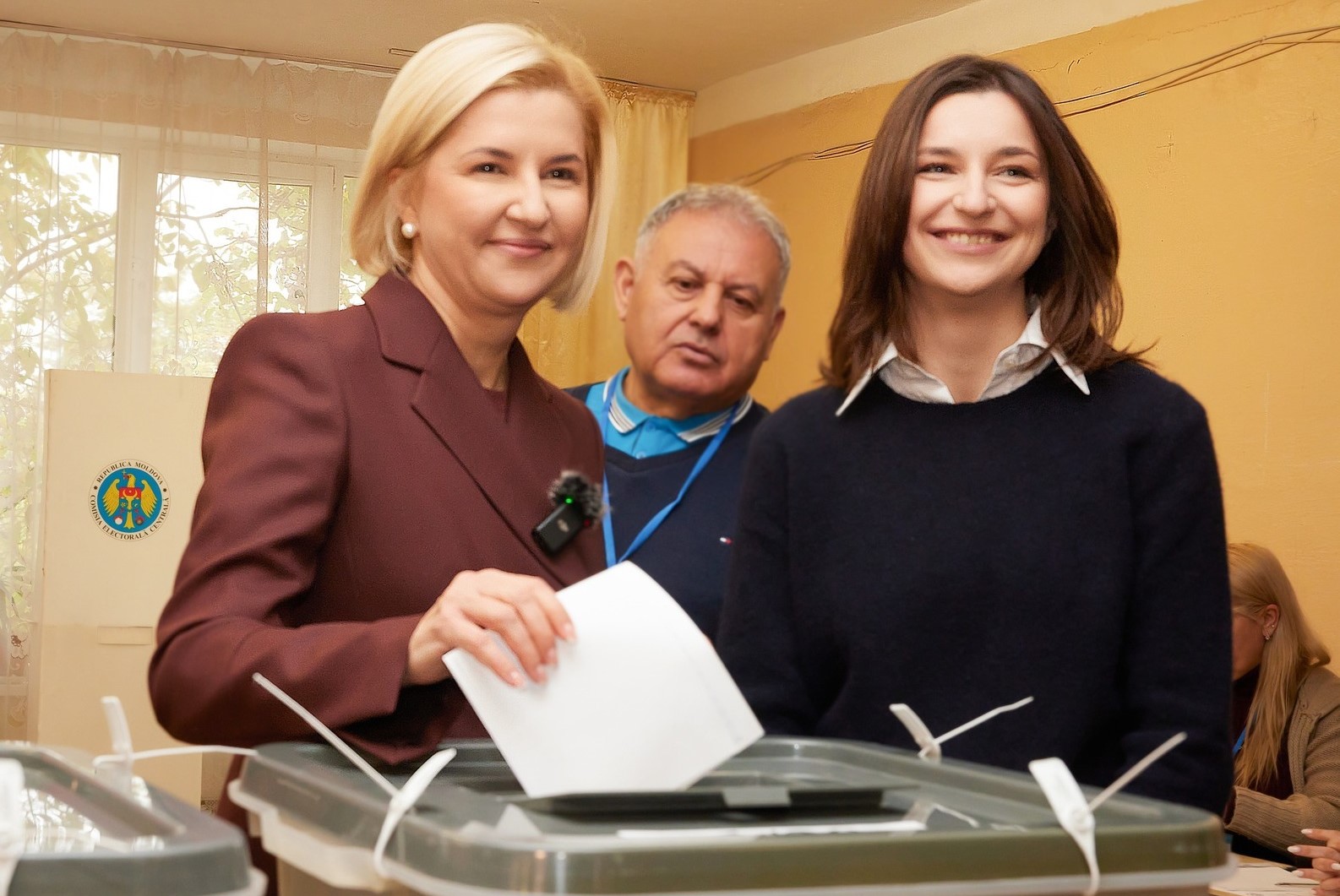 Irina Vlah spune că a votat pentru o Moldovă pașnică și neutră și ...