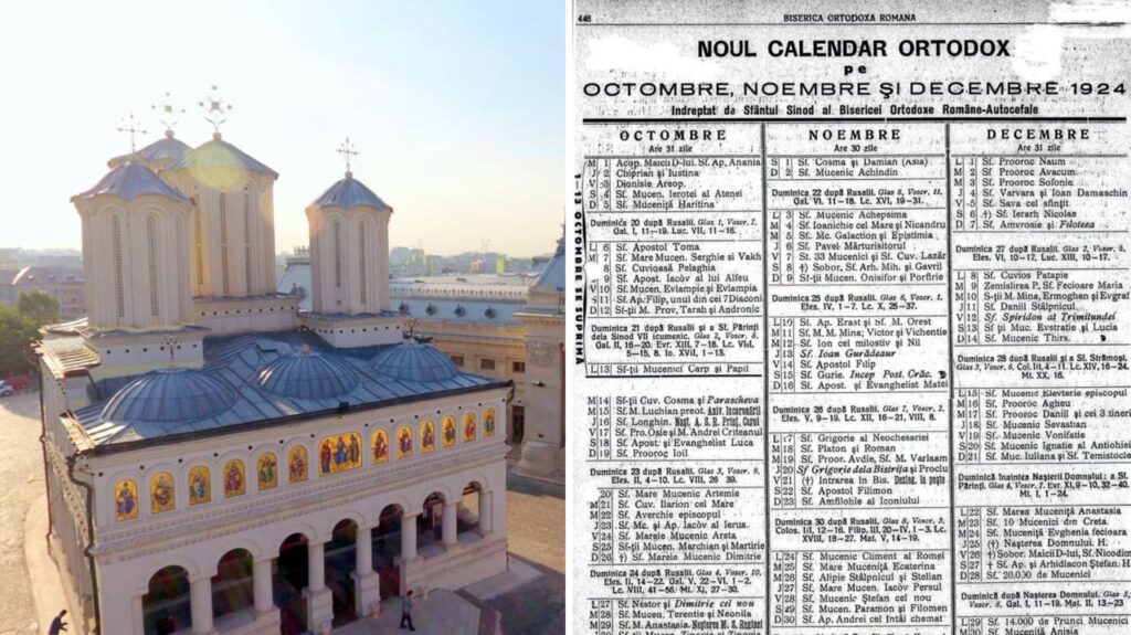 101 ani de când Biserica Ortodoxă Română a adoptat calendarul îndreptat ...